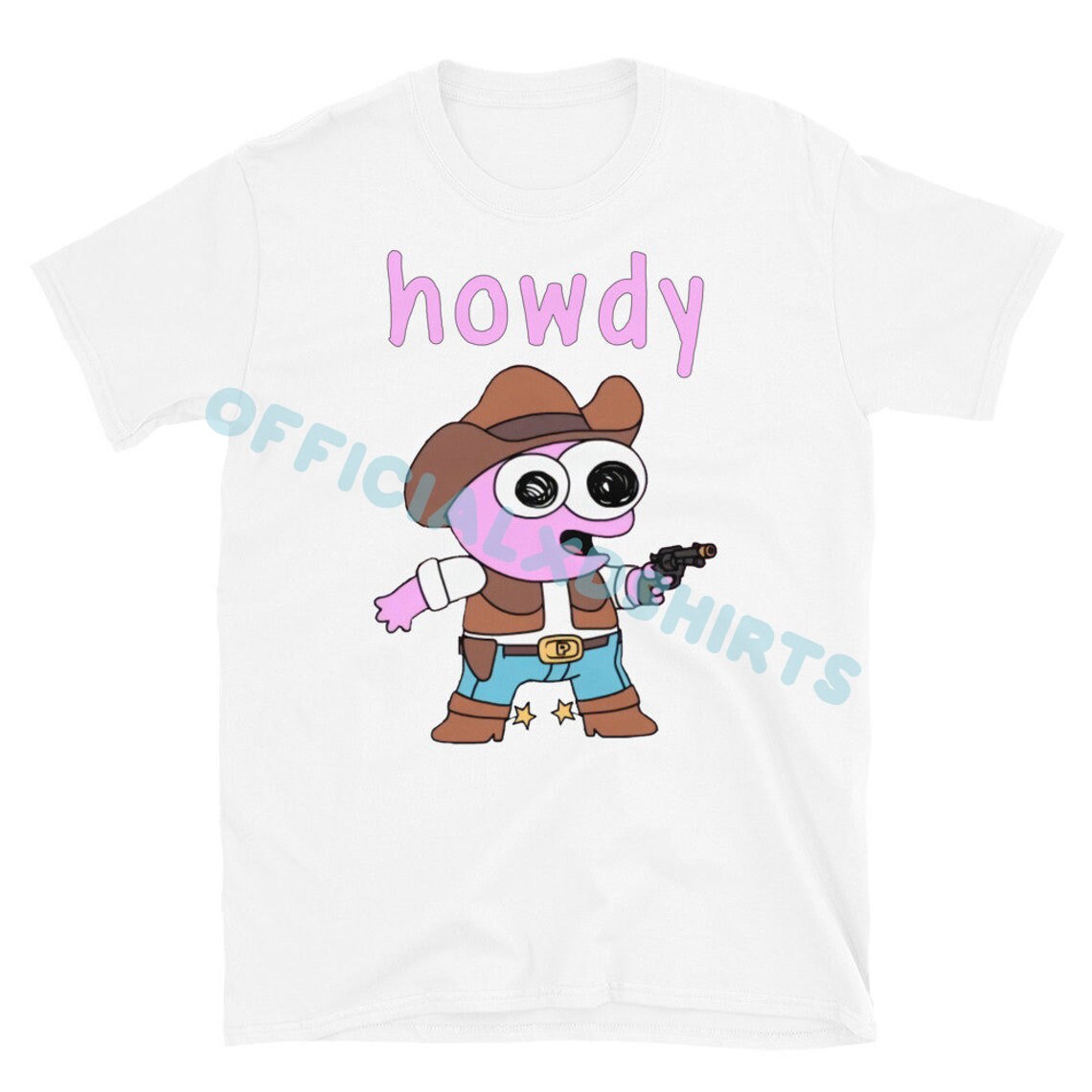 Smiling Friends Cowboy Pim Funny Comedy Adult Cartoon Show T-shirt - Etsy