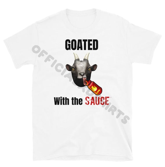 GOATED With the SAUCE Funny Meme Goat Simulator Hot Sauce | Etsy
