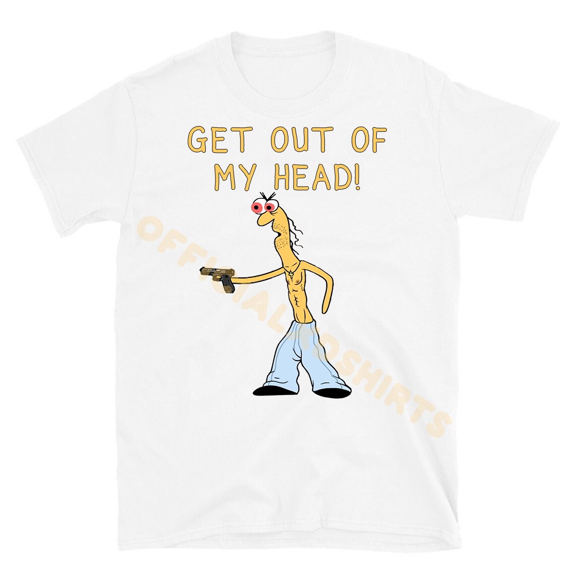 Smiling Friends DJ Spit Meme Funny Comedy Adult Cartoon Show T-shirt - Etsy