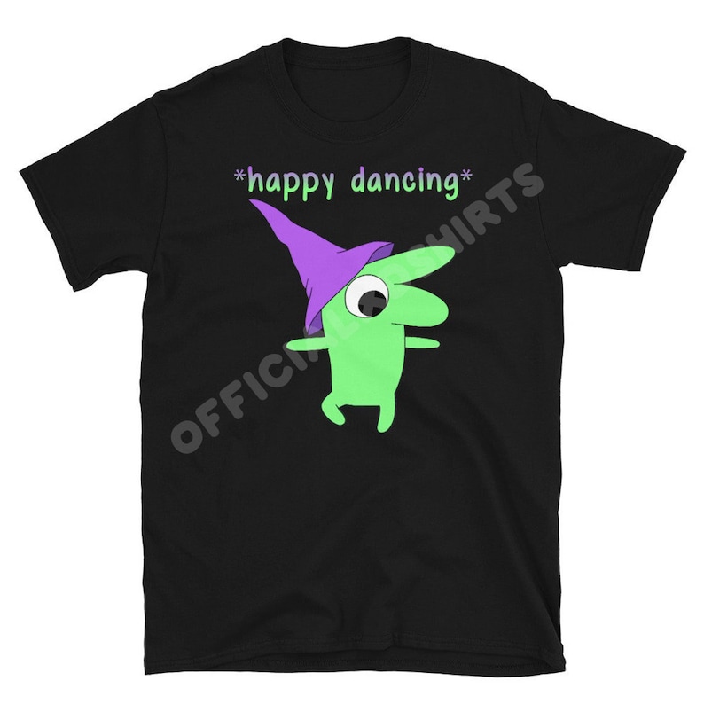 Smiling Friends Glep Happy Dance Funny Comedy Adult Cartoon Show T ...