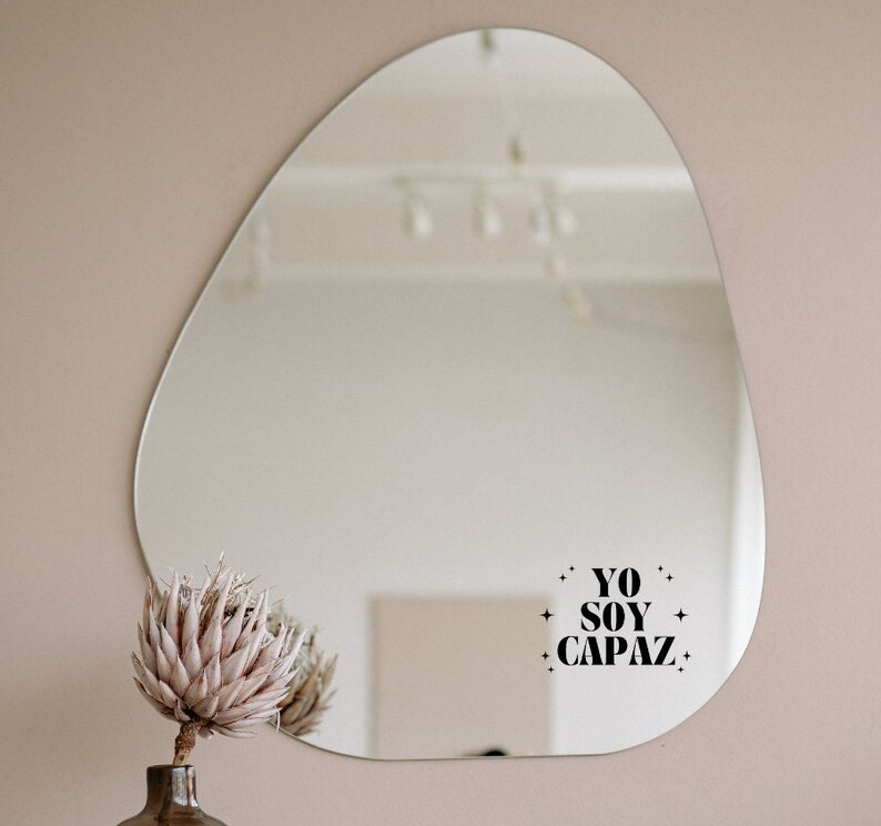 Yo Soy Capaz Spanish Affirmation Mirror Decal - Etsy