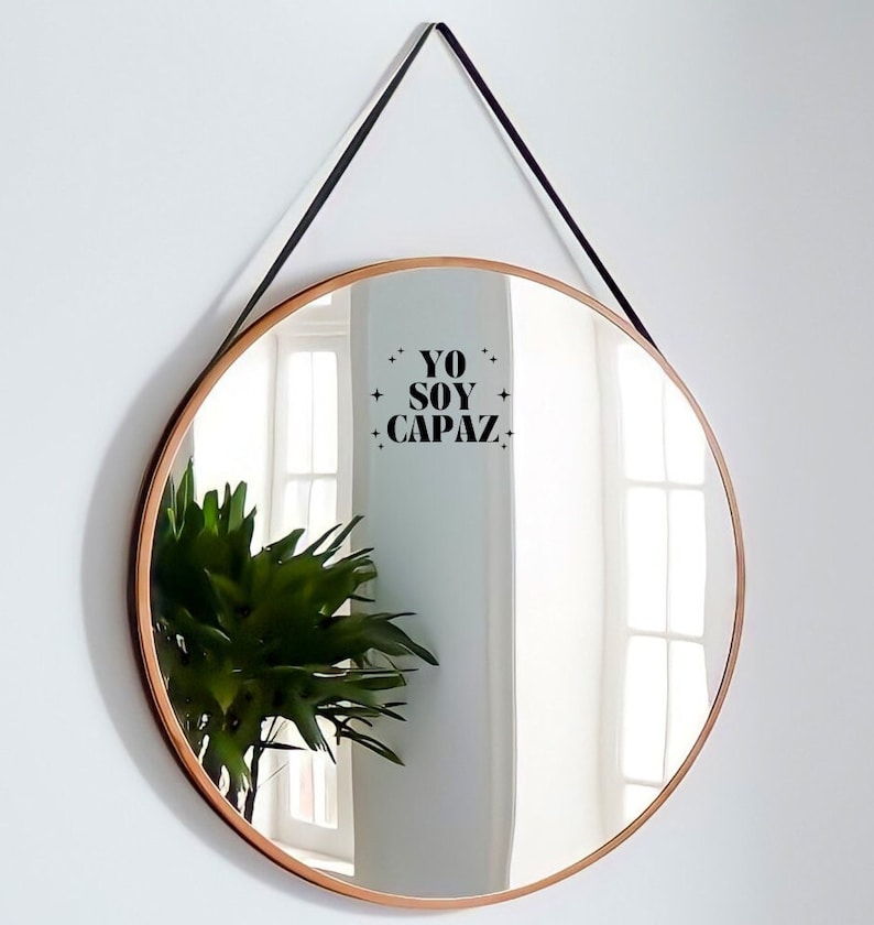 Yo Soy Capaz Spanish Affirmation Mirror Decal - Etsy