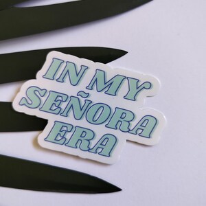 In My Señora Era Spanish Sticker - Etsy