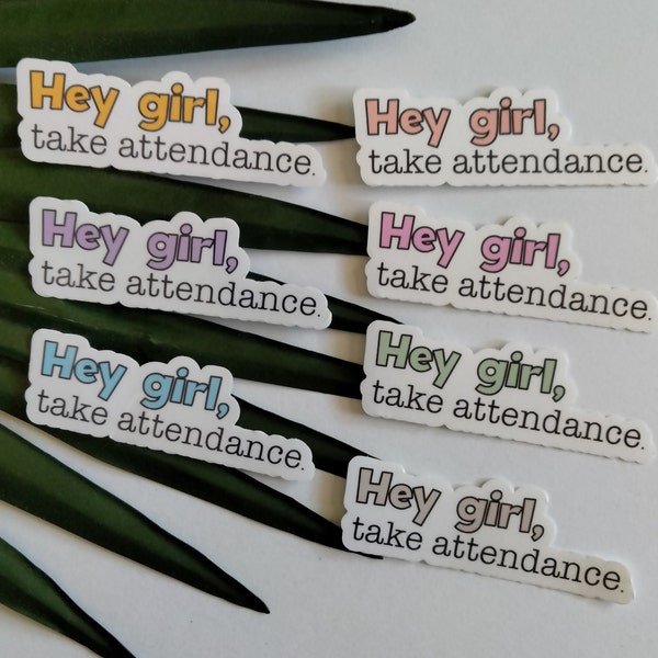 Attendance Reminder - Etsy