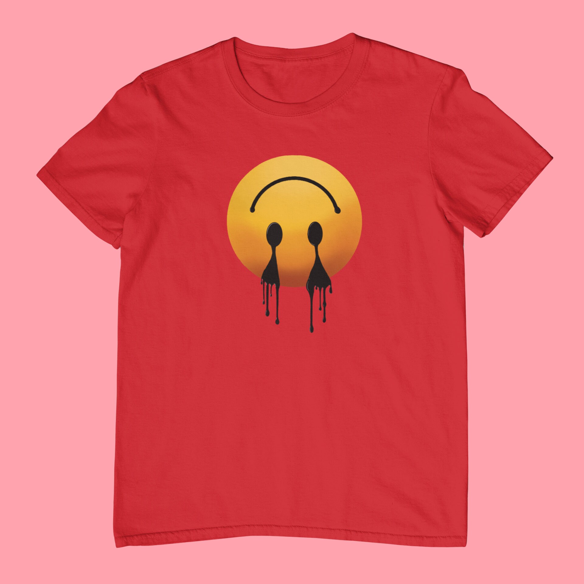 Emo Emoji Tshirt Goth Angst Unisex Comfortable - Etsy