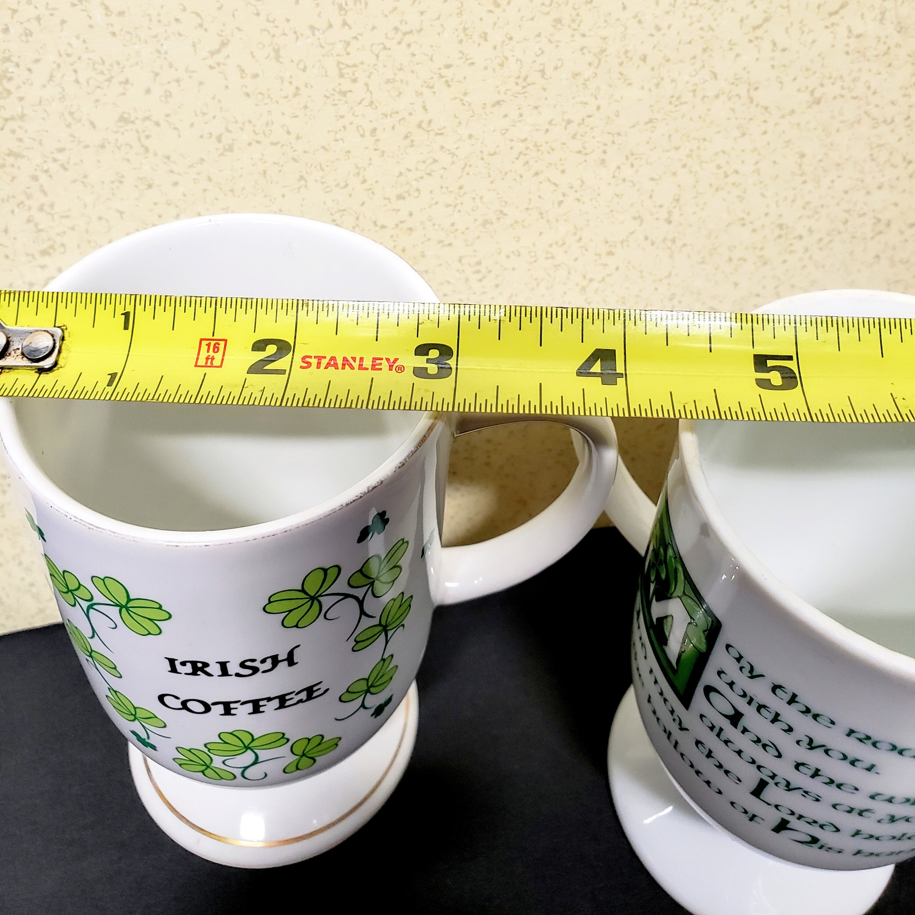Irish Coffee Mugs With Recipe - Etsy