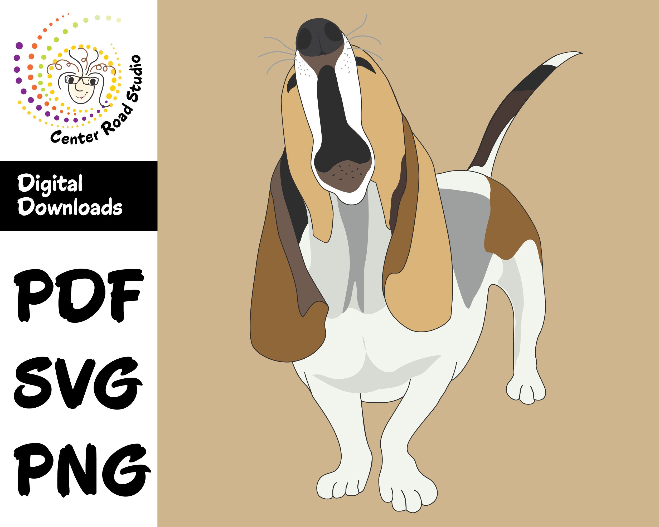Clipart Hound Howling