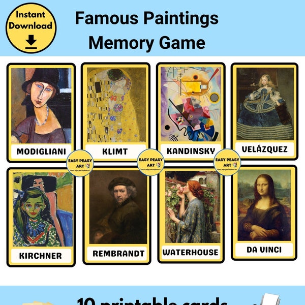 Memory Game Cards - Etsy