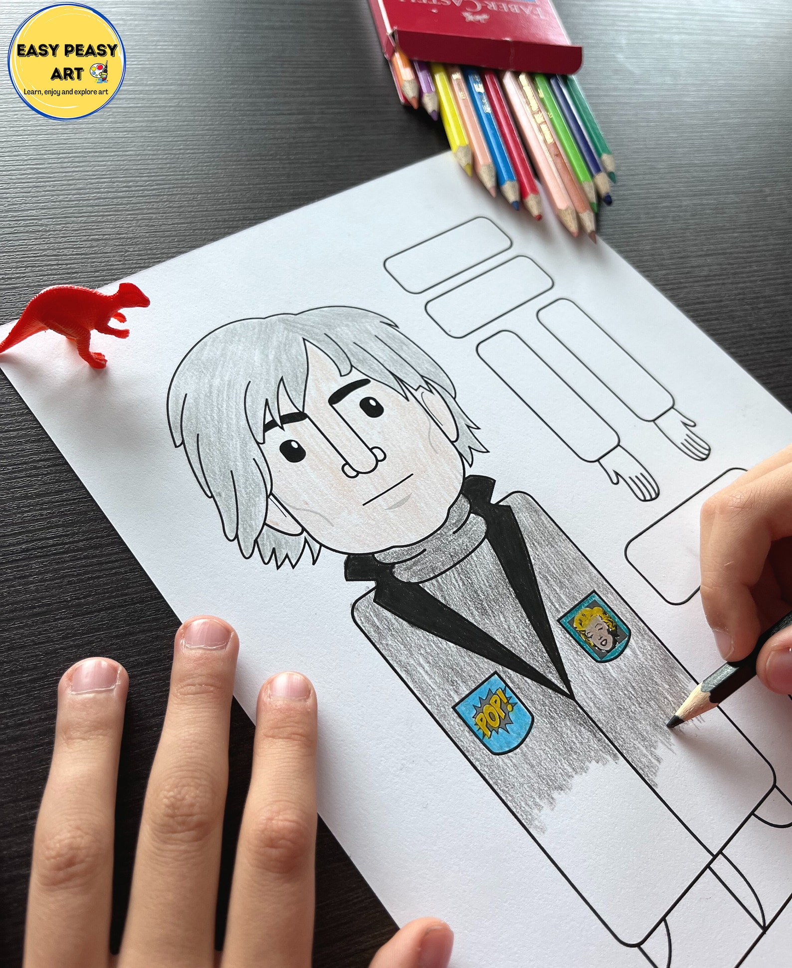 Andy Warhol Paper Doll Pop Art Cut Out Doll Famous Artist - Etsy