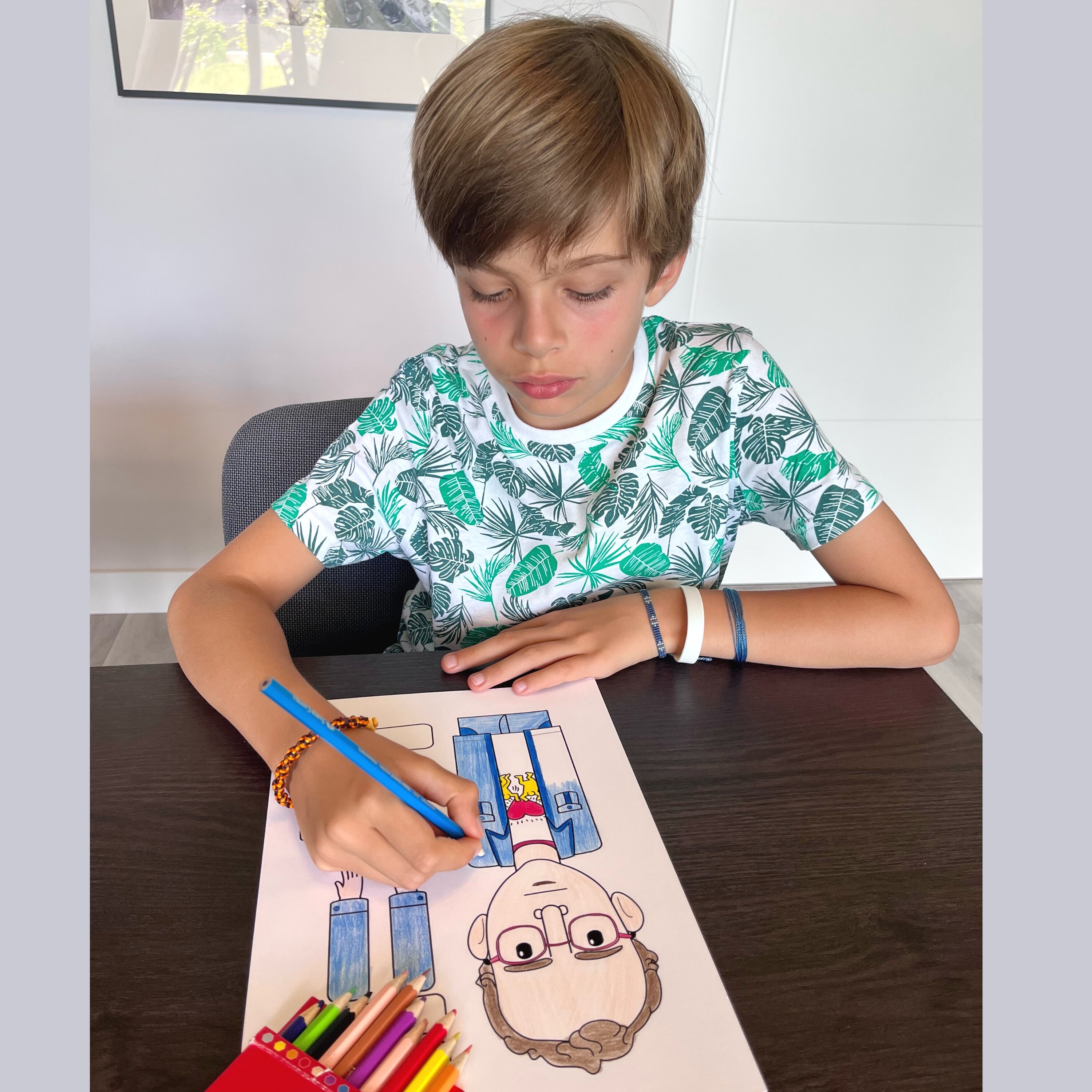 Keith Haring Articulated Doll Printable, Pop Art Artist Paper Puppet ...