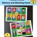 Art Teacher Printable, Art Memory Game for Kids, Matching Game for ...