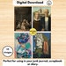 Famous Paintings Flashcards Printable, Famous Artists Prints, Fine Art ...