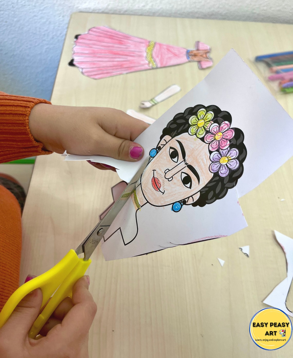 Famous Artists Paper Dolls Printable Last Minute Christmas - Etsy