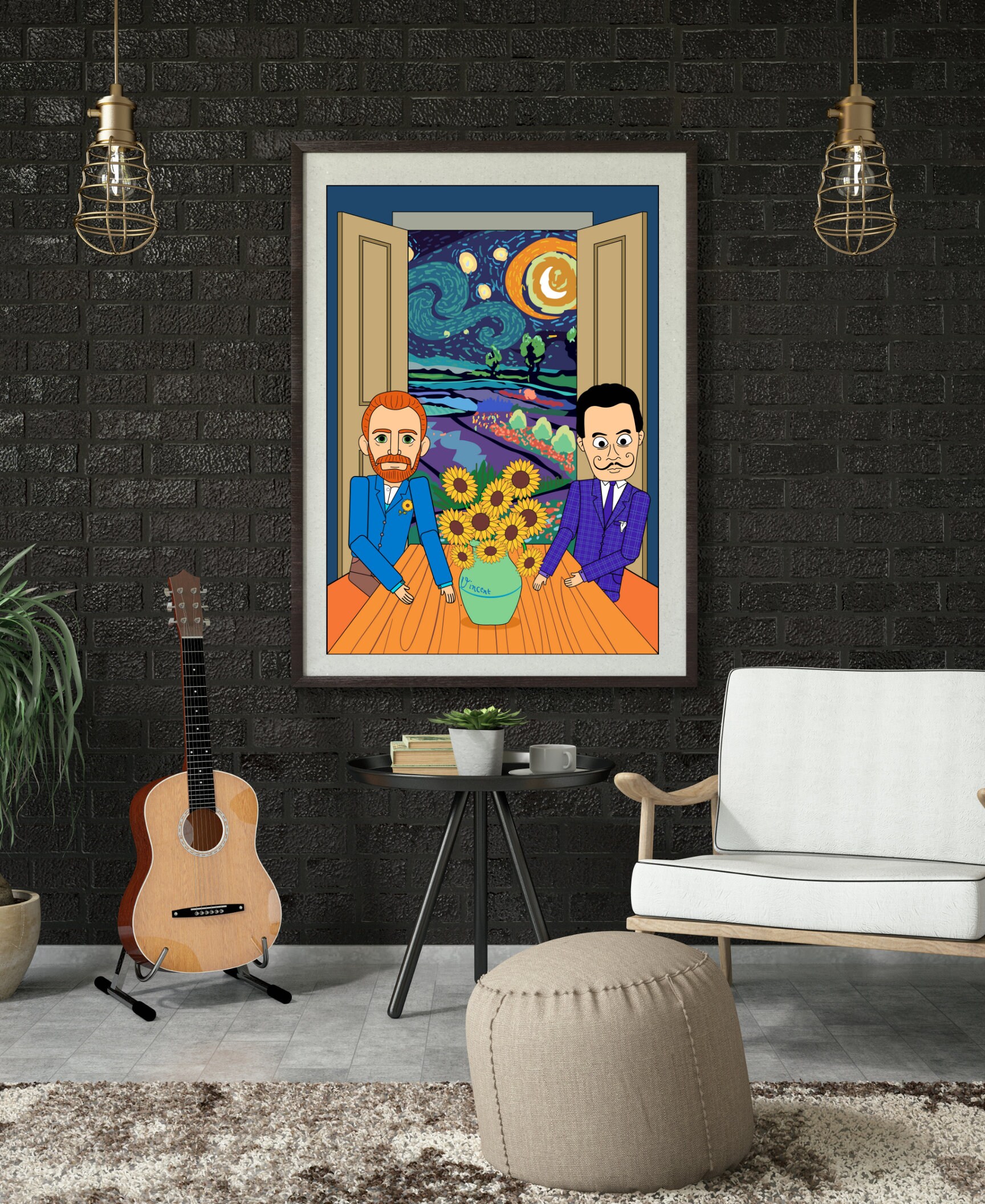 Famous Artists Art Class Decor Van Gogh Art Class Poster - Etsy