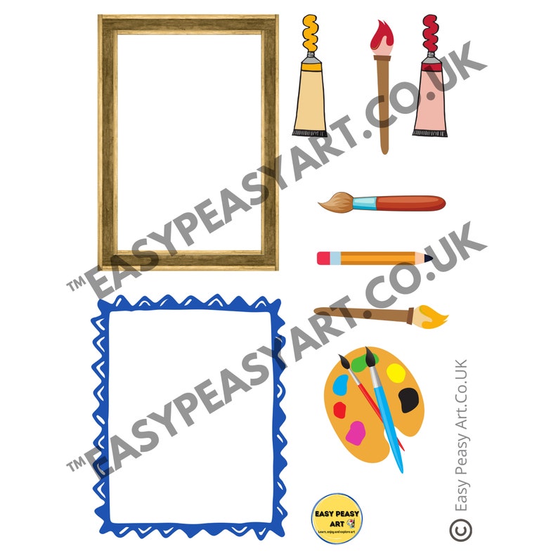 Keith Haring Articulated Doll Printable, Pop Art Artist Paper Puppet ...