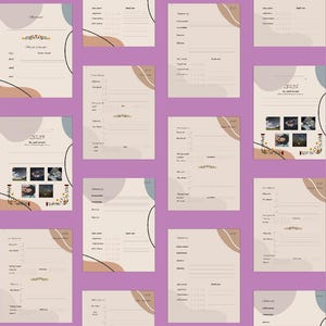 Editable Dream Journal Template | Canva Planner | Printable PDF | 3 ...