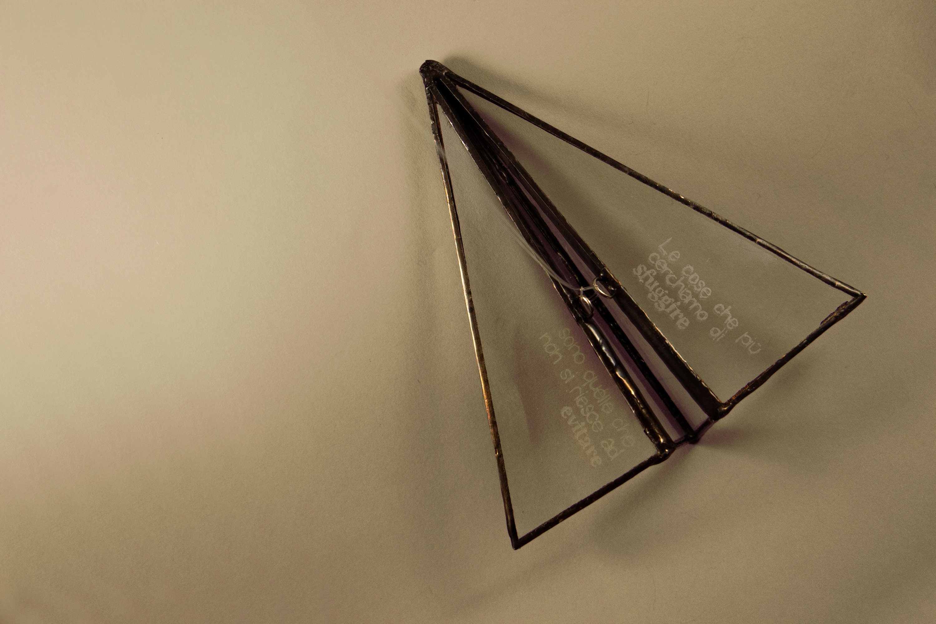 Origami Airplane, Glass Paper Airplane, Customizable Airplane, Unique ...