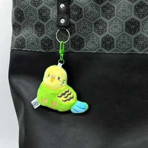 Parakeet Budgie Plush Keychain - Etsy