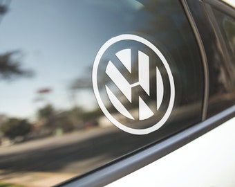 Vw Logo Sticker Decal - Etsy