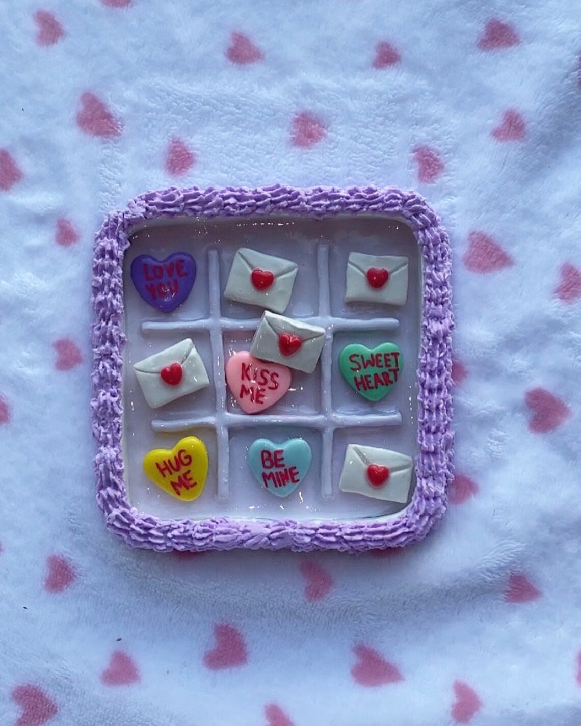 Cake Lovers Tic Tac Toe Board - Etsy