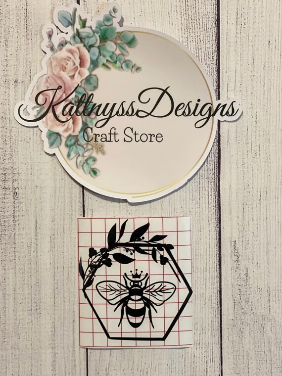Bee Decal Bee Vinyl Decal Bee Decal Vinyl Bee Decal Car | Etsy