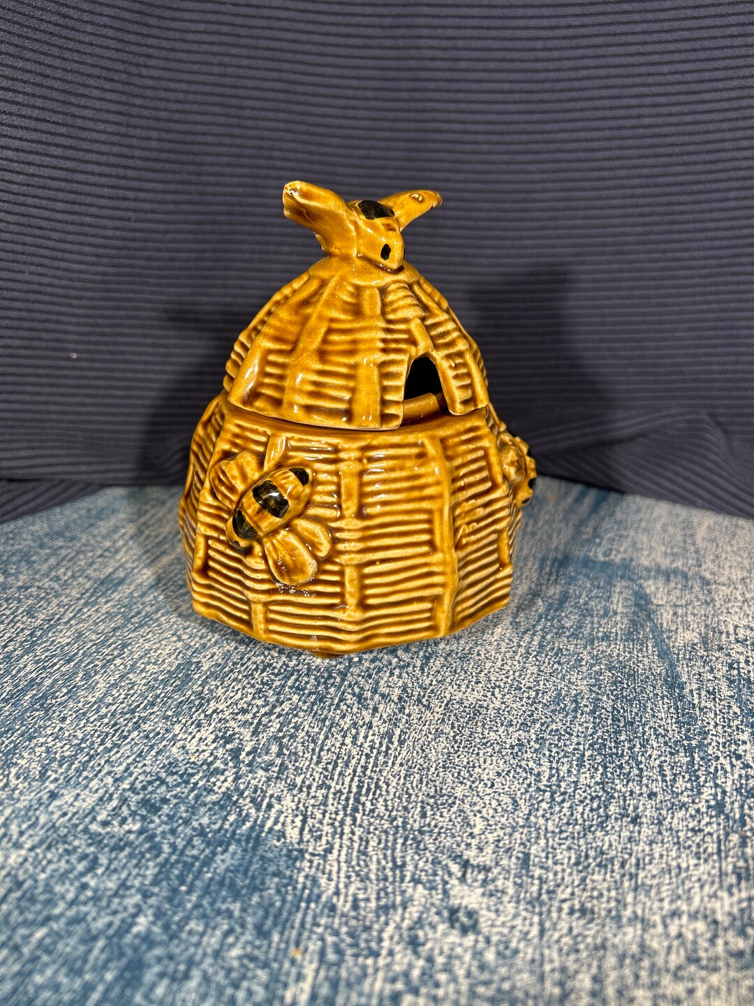 Vintage Wilson & Puroy Devon Pottery Bee Hive Honey Pot - Etsy