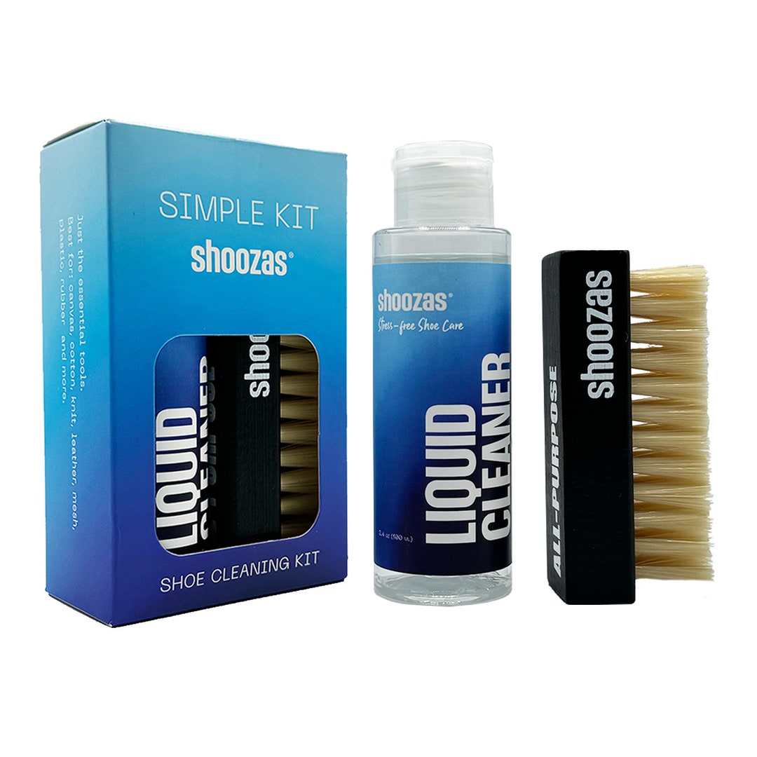 Shoozas Simple Shoe Cleaner Kit Essential Shoe Cleaning Tools, Easy ...