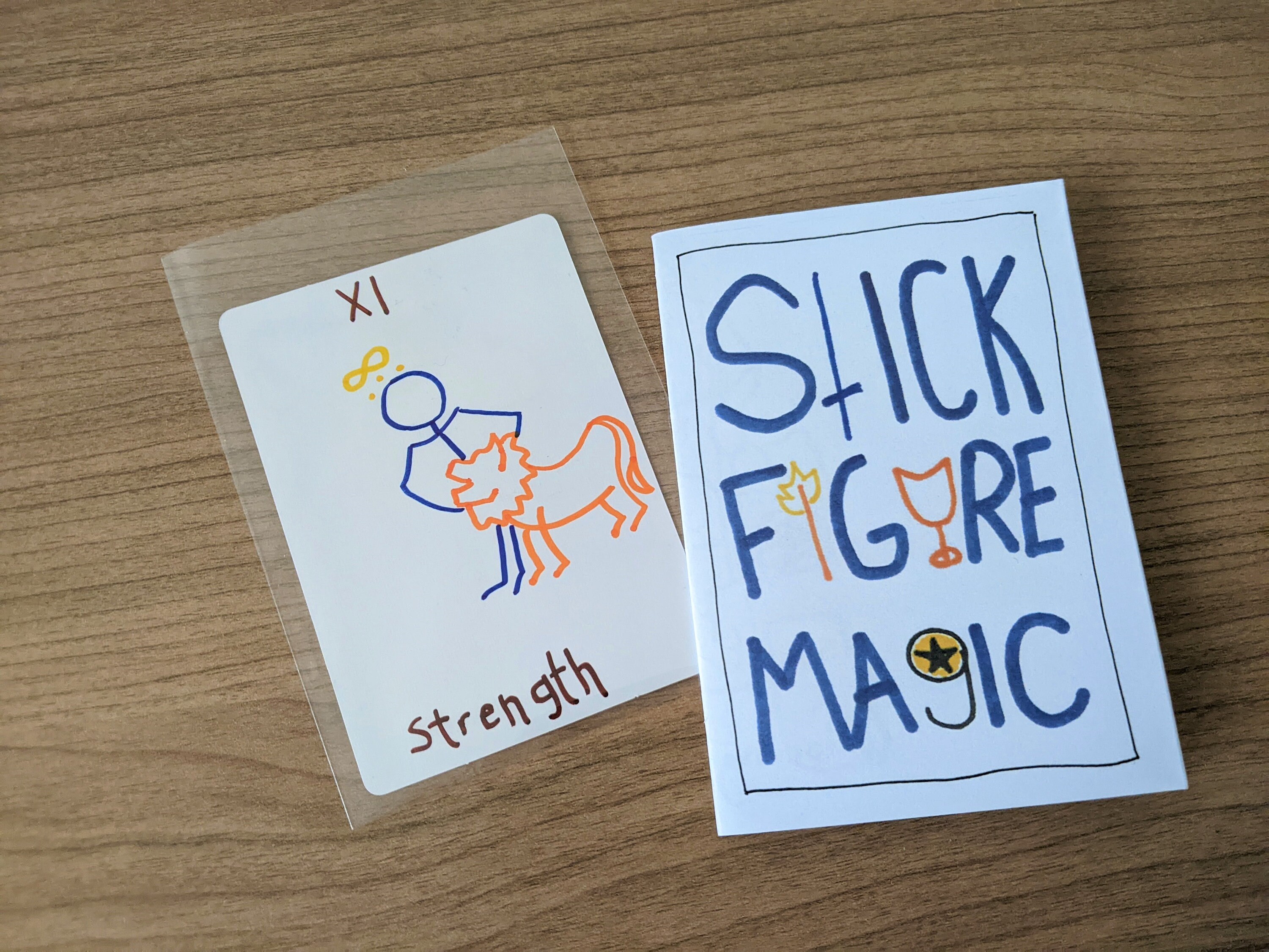 Stick Figure Magic Mini-zine - Etsy