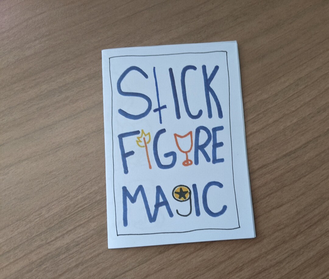 Stick Figure Magic Mini-zine - Etsy