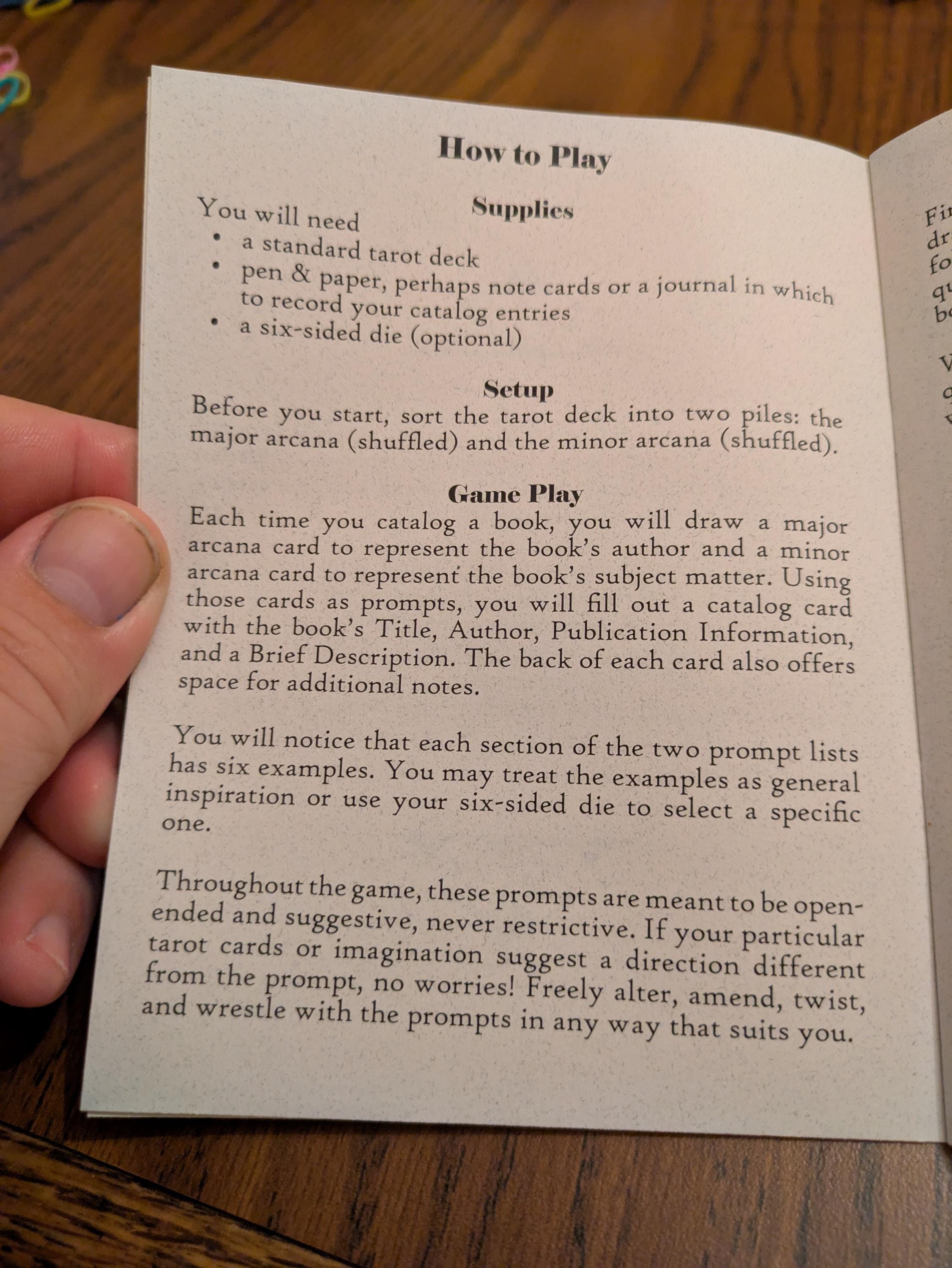Grand Coven Library: A Cozy Cataloging Solo RPG Zine - Etsy