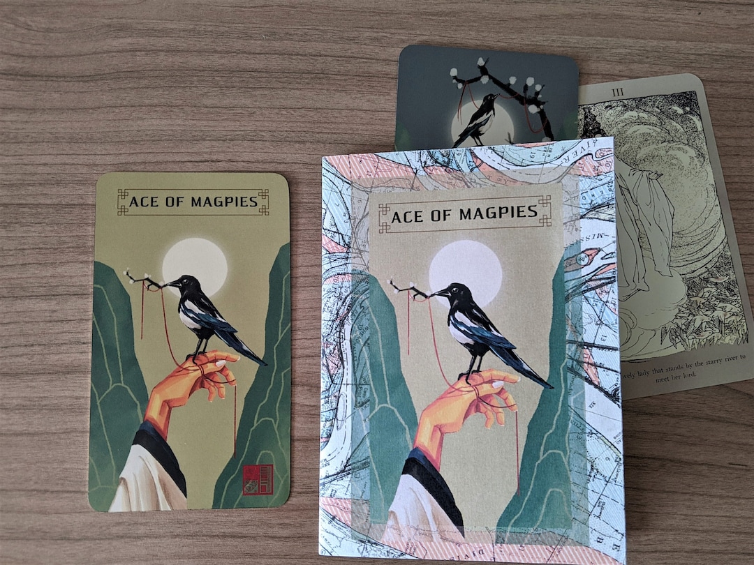 Ace of Magpies Zine + Tarot Card - Etsy