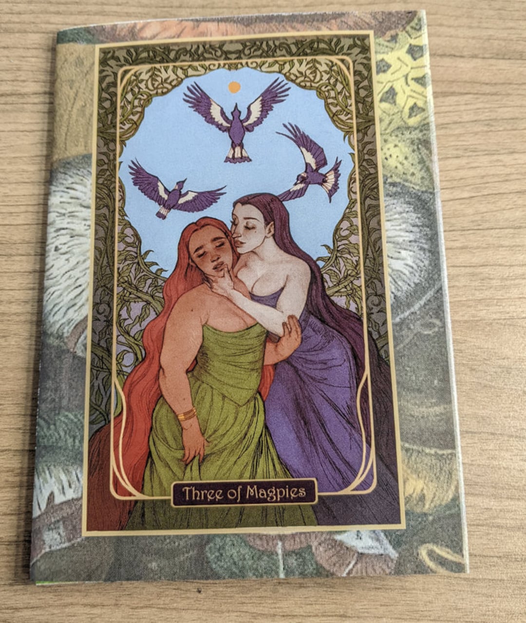 Three of Magpies Zine + Custom Tarot Cards - Etsy