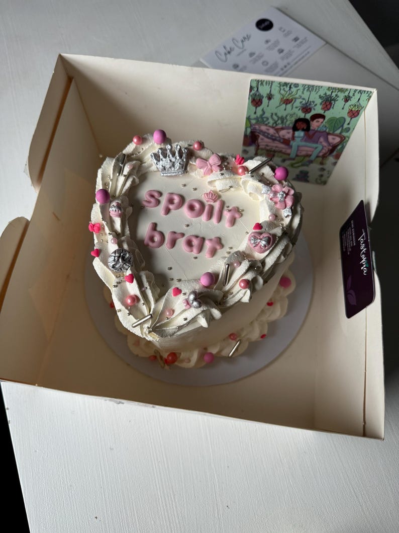 Vegan Heart Cake - Etsy