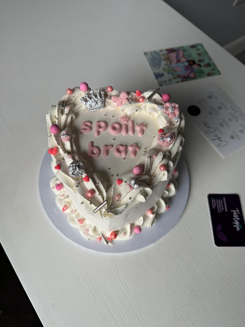 Vegan Heart Cake - Etsy