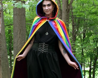 Rainbow Cloak - Etsy