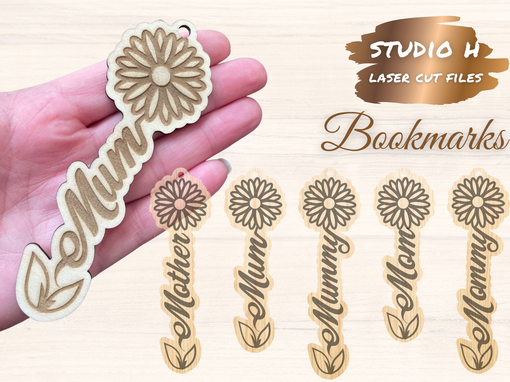 Mother Bookmark Svg Cut File, Bookmark Gift, Laser Ready Cut File ...