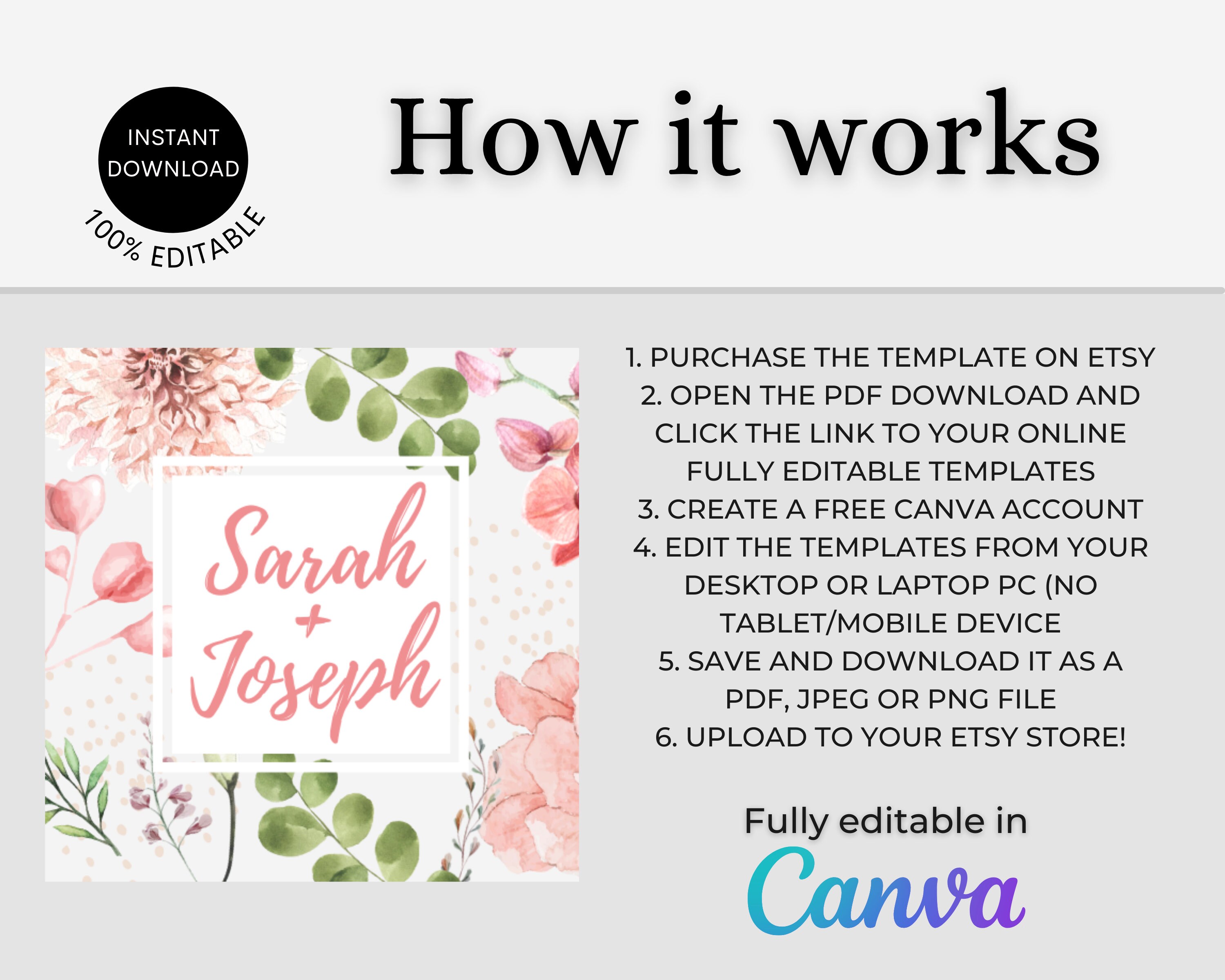 EDITABLE DIY Etsy Shop Banner Kit I DIY Banner I Etsy Branding I Etsy ...