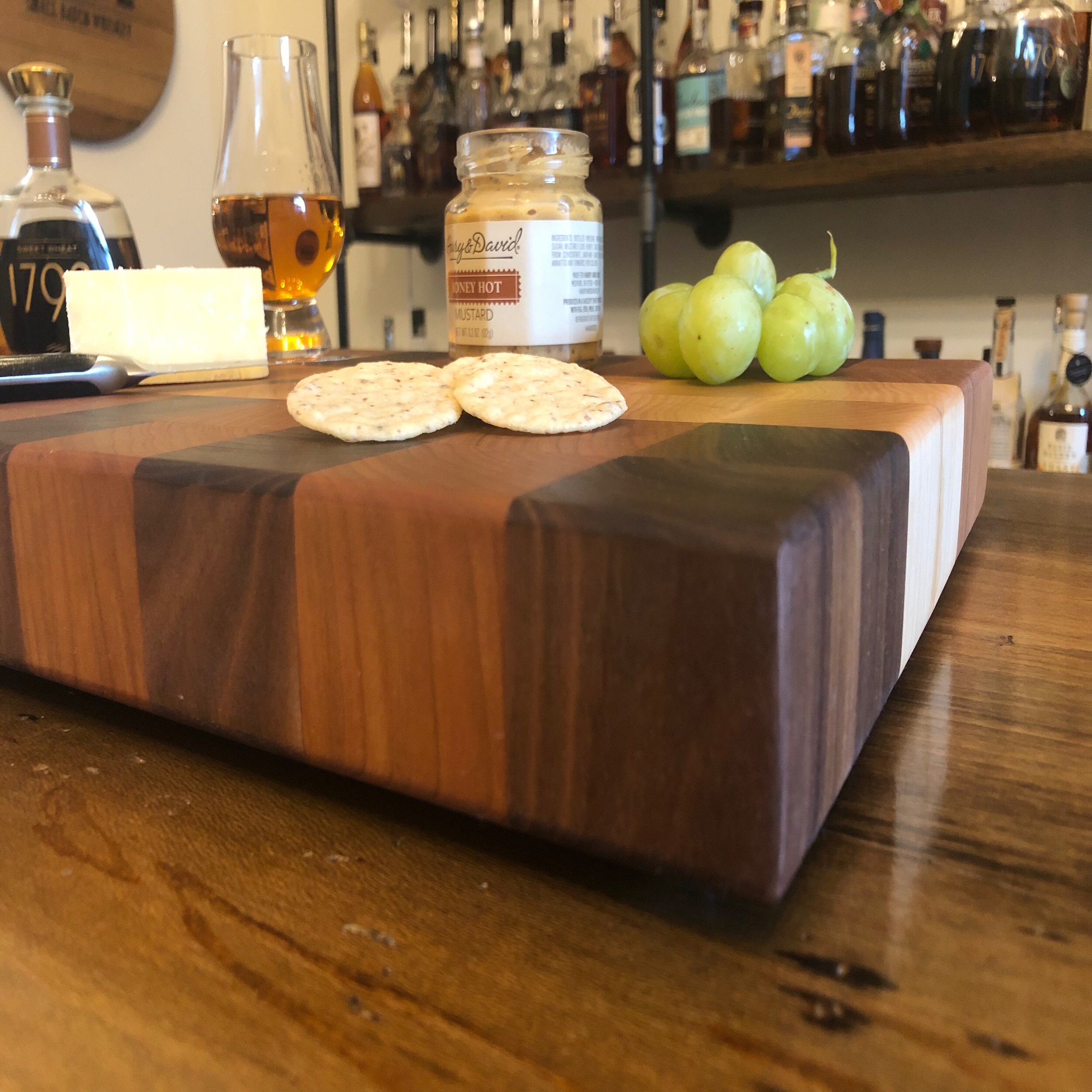 Walnut/cherry/maple End Grain Butcher Block Cutting Board - Etsy