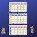 EDITABLE Homeschool Lesson Plan Calendar Fillable weekly Schedule ...