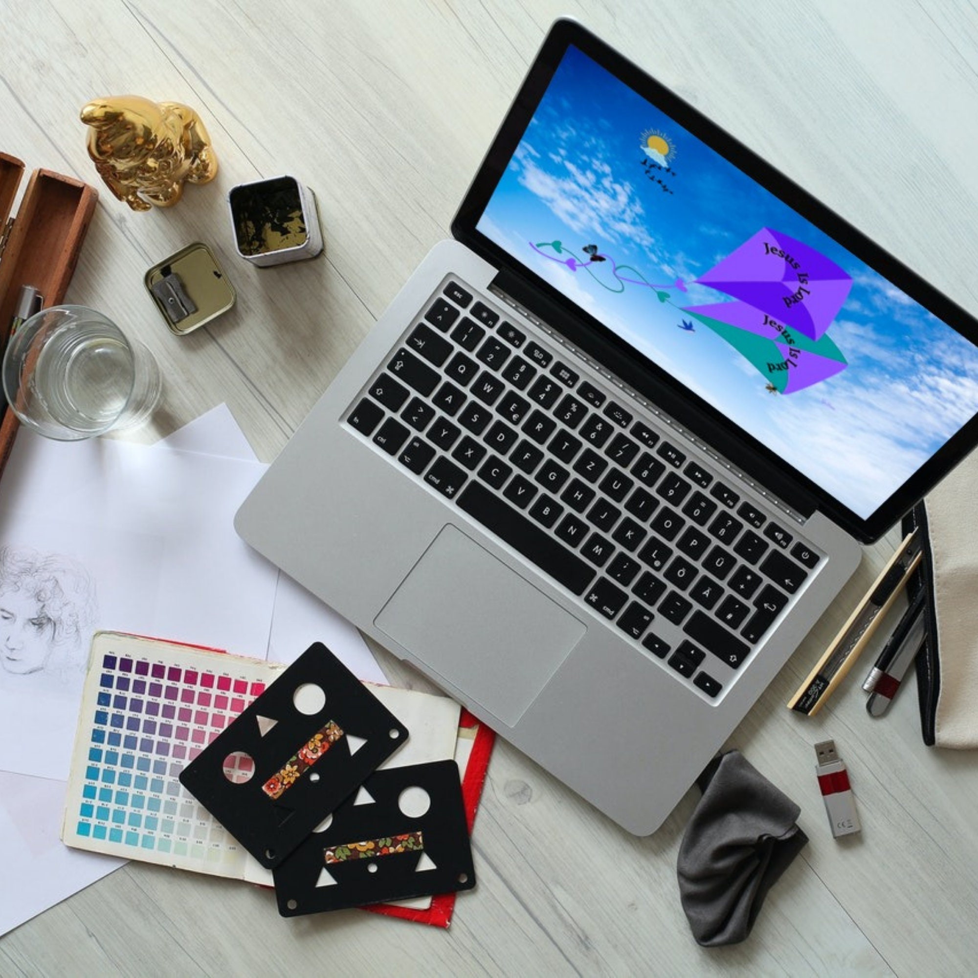 Desktop Jesus is Lord Wallpaper Screensaver Laptop Background Digital ...