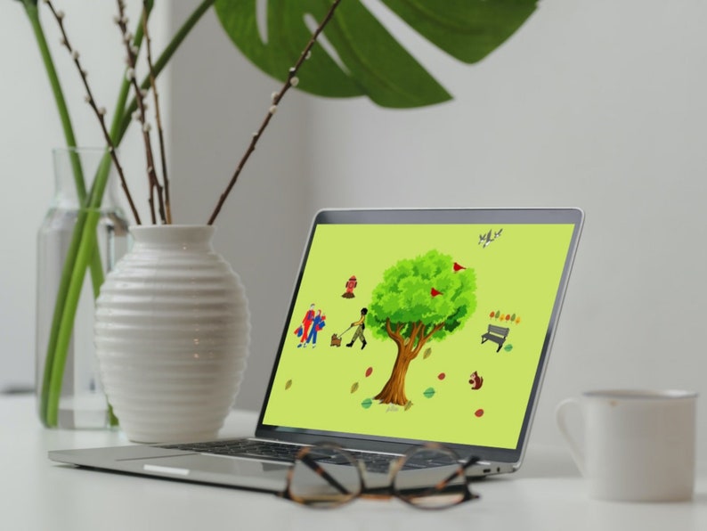 Fall for Jesus Laptop Wallpaper Instant Download Digital - Etsy