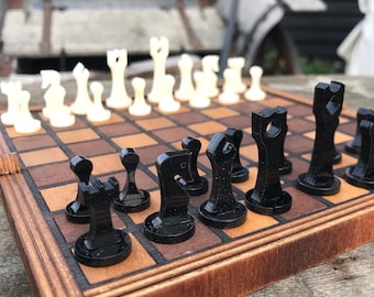 Chess Recycled Set - Etsy