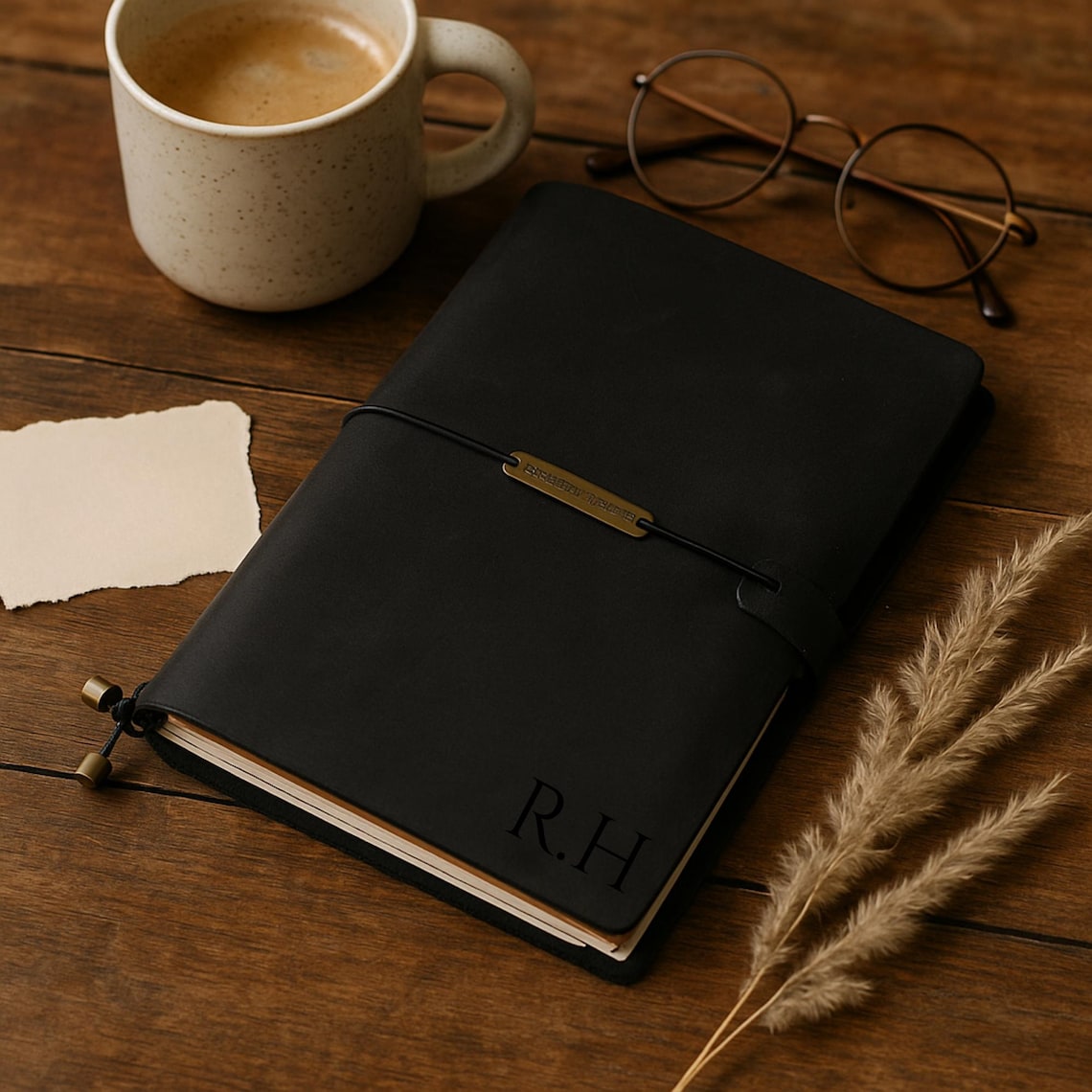 Executive Leather Journal A5 Personalized Work Notebook for Men ...