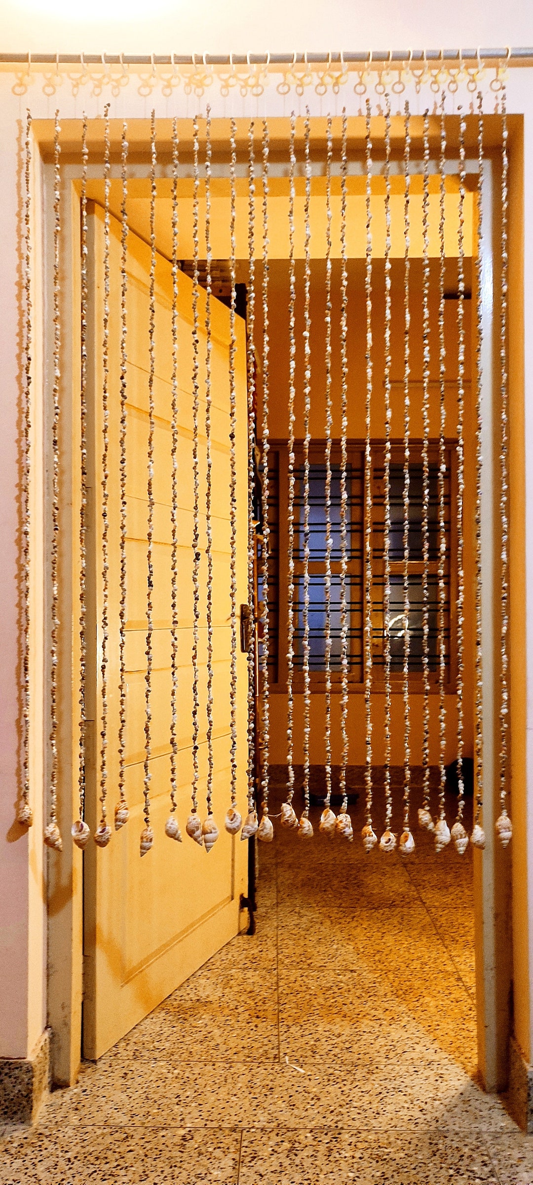 Mermaid Collections Sea Shell (conch) 12 Lines Curtain Handmade Product ...