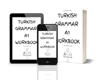 Turkish Vocabulary Flashcards A1 learn Turkish - Etsy