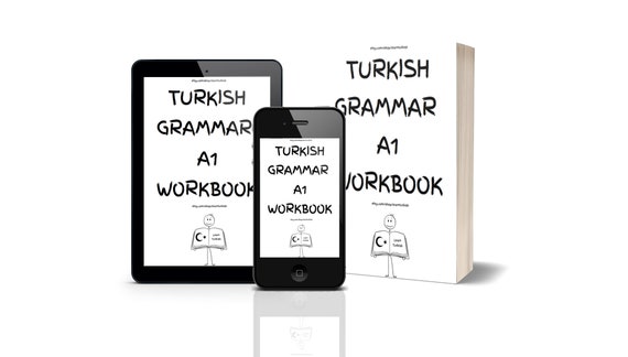 Turkish Grammar Workbook A1-learn Turkish - Etsy