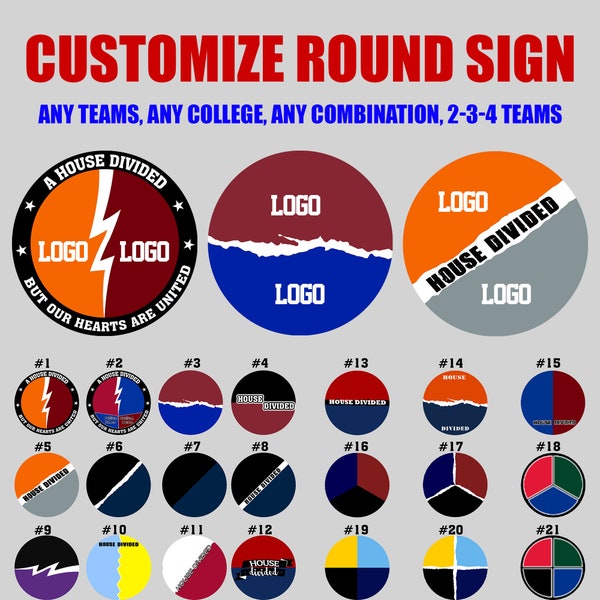 House Divided - Etsy