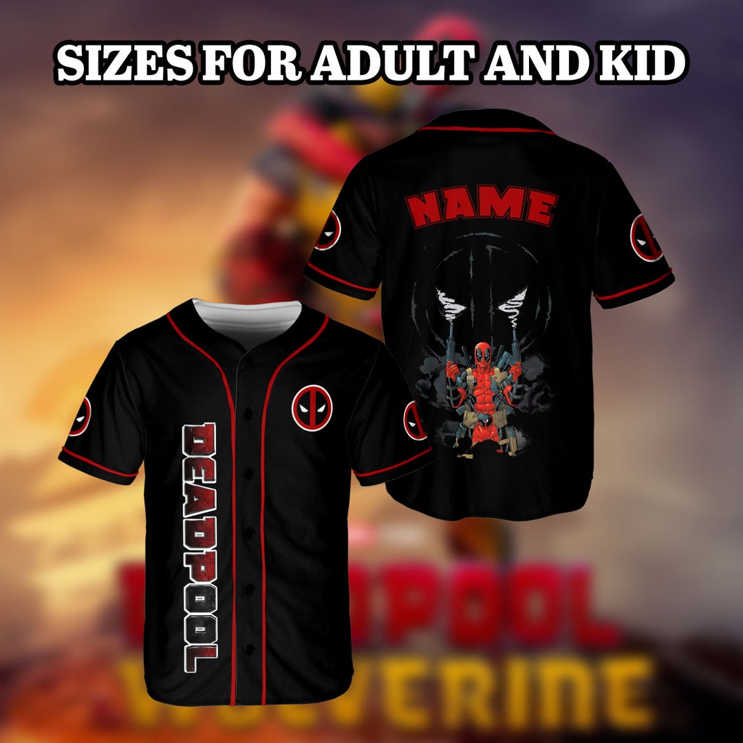 Superhero Baseball Team Outfit, Custom Deadisney Baseball Team ...