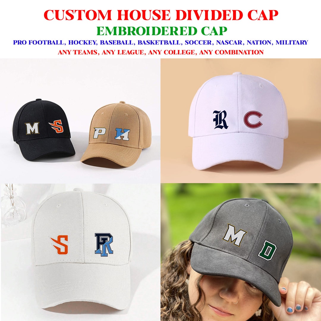 Custom House Divided Cap, House Divided Sport Embroidered Hat, House ...