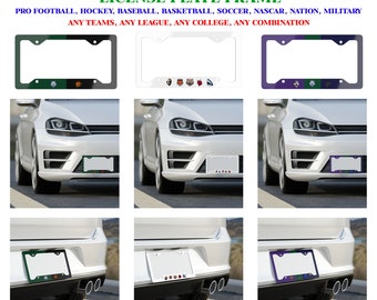 House Divided License Plate Frame - Etsy